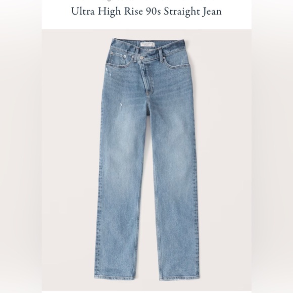 Abercrombie & Fitch | Jeans | Abercrombie 9s Straight Ultra High Rise ...